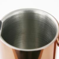 China Double Walled Insulated French Press 34oz Stainless Steel Coffee Pot Copper for sale