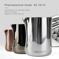China 360ml Stainless Steel Milk Frothing Pitcher 18/8 Food Grade for Coffee Espresso for sale