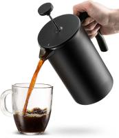China 1000ml Double Wall Stainless Steel French Coffee Press Insulated Coffee Maker for sale
