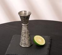 China Food Grade 18/8 Stainless Steel Japanese Jigger 2oz 1oz with Inside Measurements for sale