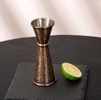 China Food Grade 18/8 Stainless Steel Japanese Jigger 2oz 1oz with Inside Measurements for sale