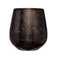 China 304 Stainless Steel Egg Shape Wine Glass 7.5x10.2cm Unbreakable Portable Tumbler for sale