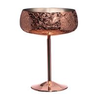 China Stainless Steel Wine Glass 13.5 OZ Unbreakable Metal Wine Goblet Fairy Design for sale