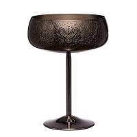 China Stainless Steel Coupe Wine Glass 14oz Champagne Cocktail Goblet SS304 for sale