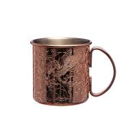 China 304 Stainless Steel Copper Mug Etch Design Customized Wine Cup 20oz for Party for sale