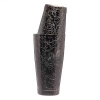 China Food Grade 304 Stainless Steel Boston Cocktail Shaker 750ml Black Etched Design for sale