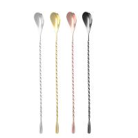 China 40cm Stainless Steel Bar Spoon 18/8 Long Cocktail Mixing Spoon for Bar Home for sale