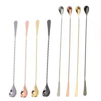 China 18/8 Stainless Steel 12 Inch Cocktail Bar Spoon for Bartending Mixing for sale