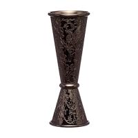 China Double Cocktail Jigger  for Bartending 2 OZ 1 OZ with Measurements Inside for sale