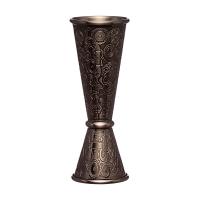 China Premium 304 Stainless Steel Jigger 2 oz 1 oz Heavy Duty with Inside Scale Lines for sale