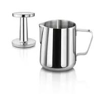 China Stainless Steel Milk Frothing Pitcher 600ml Sharp Spout Latte Art Coffee Cup for sale