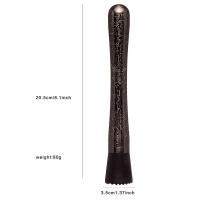 China Black Stainless Steel Cocktail Muddler 8 inch 304 Bar Tool for Mojito Fruit Crusher for sale
