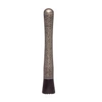 China Stainless Steel Cocktail Muddler 20.5cm Gold Baroque Style Bar Muddler for Cocktails for sale