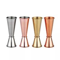 China 304 Stainless Steel Japanese Jigger 30ml 60ml Cocktail Measuring Cup for Bartending for sale