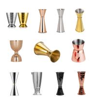 China 304 Stainless Steel Japanese Jigger 30ml 60ml Cocktail Measuring Cup for Bartending for sale