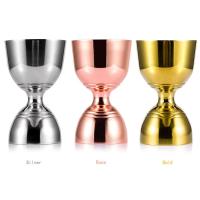 China Custom Color 304 Stainless Steel Jigger For Bartending Party for sale
