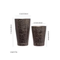China 7 Piece Professional Cocktail Shaker Set 18/28oz Stainless Steel Bartender Kit for sale