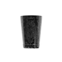 China Black Plated Stainless Steel Boston Cocktail Shaker 18OZ Etched Design for sale