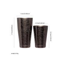 China Antique Black Cocktail Shaker Set 4-Piece 304 Stainless Steel Bartender Kit 28oz 18oz for sale