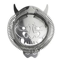 China Stainless Steel 304 Cocktail Strainer Bar Strainer 100 Pcs MOQ Food Grade Corrosion Resistant for sale