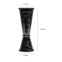 China 18/8 Stainless Steel Double Cocktail Jigger 30ml 60ml Japanese Style Bar Tool for sale