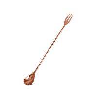China 18/8 Stainless Steel 7 Piece Baroque Etched Cocktail Shaker Set Antique Copper for sale