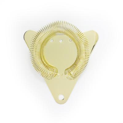 China Stainless Steel 304 Cocktail Strainer 100PCS MOQ Bar Strainer for Professional Home Use for sale