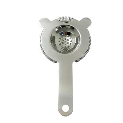 China 304 Stainless Steel Cocktail Strainer 10cm Bar Strainer for Professional Bartending for sale