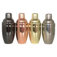 China Food Grade Stainless Steel Cocktail Shaker 750ml for Bar Party Home Use for sale