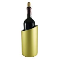 China 304 Stainless Steel Double Wall Wine Bottle Cooler Holder Beer Chiller Champagne Ice Bucket 2L for sale