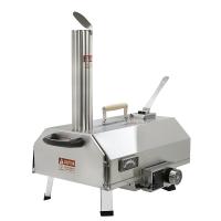 China 12 Inch Wood Fired Pizza Oven Automatic Rotating Outdoor Camping for sale