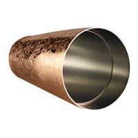China Stainless Steel 304 Copper Boston Cocktail Shaker 750ml Baroque Etched Bartender Kit for sale