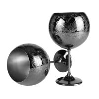 China Etch Stainless Steel Goblet 500ml Unbreakable Metal Wine Glass for Gift for sale