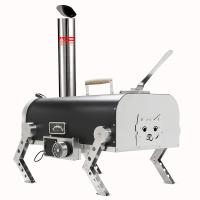 China Alpha Pizza Oven Outdoor Stainless Steel 62.5x46x78cm for Backyard Barbecue for sale