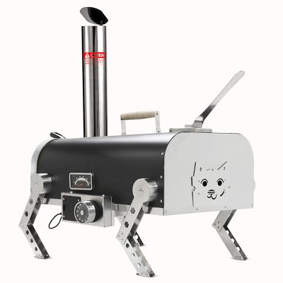 China Alpha Pizza Oven Outdoor Stainless Steel 62.5x46x78cm for Backyard Barbecue for sale