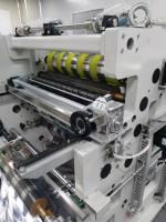 China Aluminium Foil Slitting Machine 500mm Film Slitting Machine Winder Rewinder Machine for sale