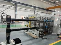 China Servo Motor Driven Paper Slitter Rewinder Machine 120mm Automatic Roll Slitter for sale