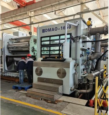 China Vacuum Winding Aluminium Evaporation Plating Equipment DMAO-1650 2450mm for sale