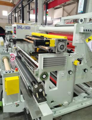China DSL Series 500MM - 1250MM Slitter Rewinder Machine Automatic Unwinding Correction for sale