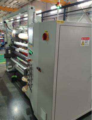 China Colorful Touch Screen Slitter Rewinder Machine AC380V 50HZ for sale