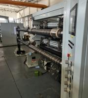 China ISO9000 Colourful Touch Screen Substrate Thickness Slitter Rewinder Machine for sale
