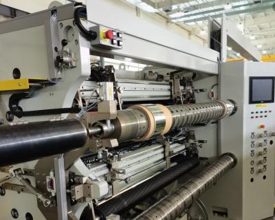 China White Slitter Rewinder Machine With Working Speed Max. 80mm Per Min for sale