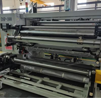 China White Slitter Rewinder Machine With Working Speed Max. 80mm Per Min for sale