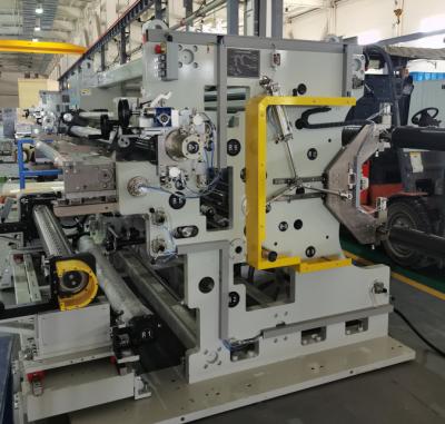 China White Independent Arm Type Slitting Rewinder Machine Unwinding Diameter 450mm for sale