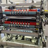 China RAL9003 Slitting Rewinder Machine Production Speed Of  Straight Knife 350M Per Min for sale