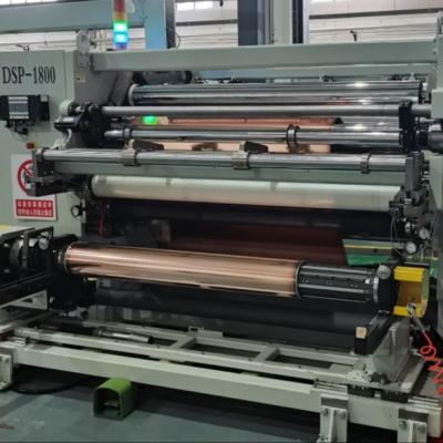 China AC380V 50Hz 3Phase Slitting Rewinder Machine Substrate Thickness Max. 12μm for sale