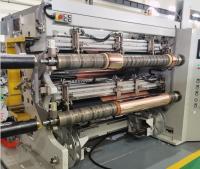 China Colorful Touch Screen Slitting Rewinder Machine PET+Cu OPP+Cu for sale