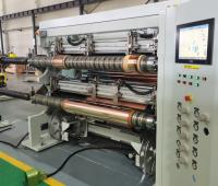 China DSL1650 Slitter Rewinder Machine With Substrate Thickness  Max 30um Slitting Line Machine for sale