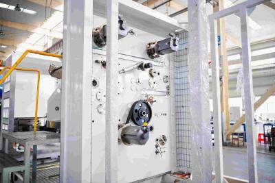 China Vacuum Winding Copper / Aluminum Metallizing Equipment Metal Coatings Winding System for sale