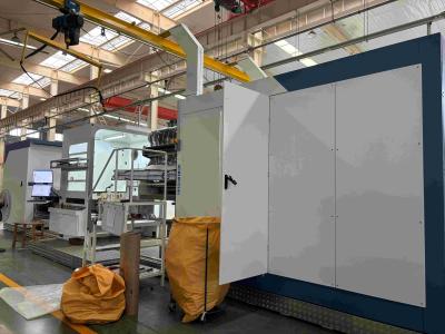 China Heating Systems Base Film Evaporation Sources Conductive Films Dual Sided Metallizing Equipment for sale
